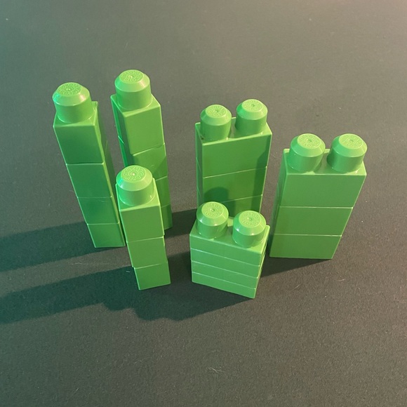 Mega Bloks | Toys | Green Mega Bloks Set | Poshmark